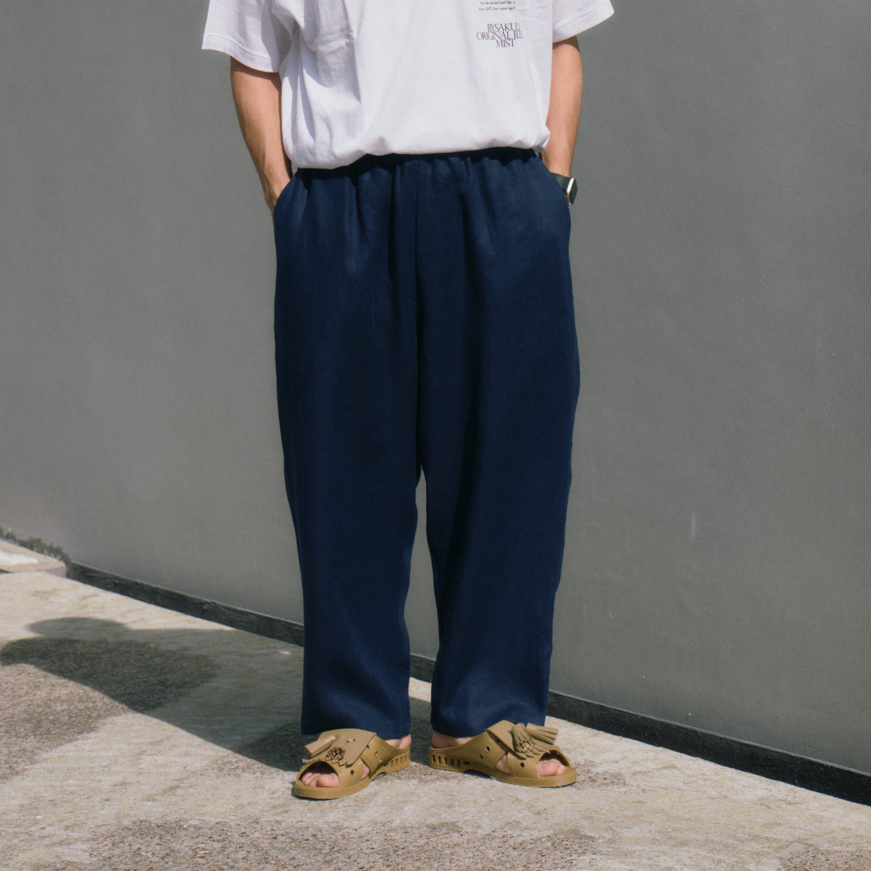 SUNDAY PANTS - LINEN - – JINNAN HOUSE